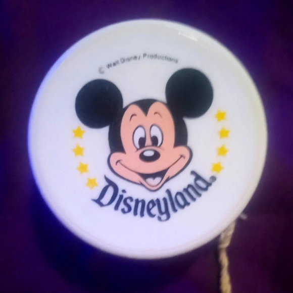 Disney | Toys | Vintage Disneyland Mickey Mouse Butterfly Yoyo | Poshmark
